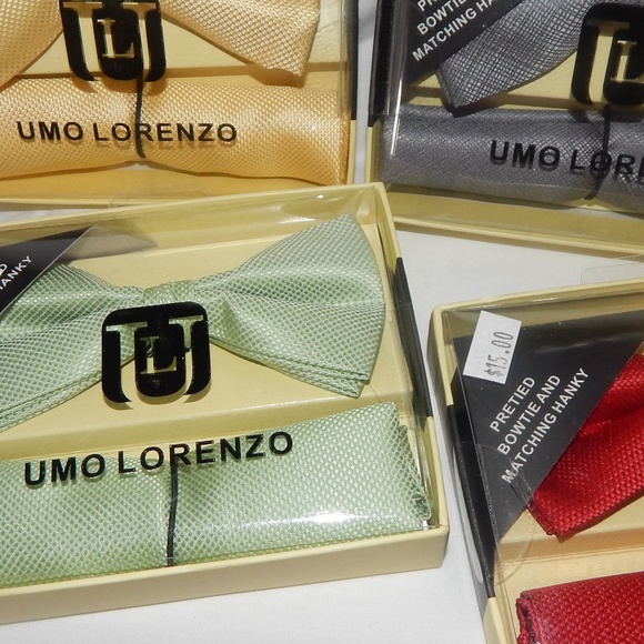 Umo Lorenzo | Accessories | Bow Tie Sets | Poshmark